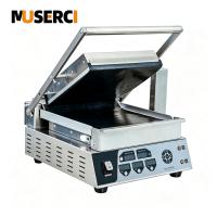 China EG02 Commercial Countertop Electric Griddle with Auto Clamshell for sale