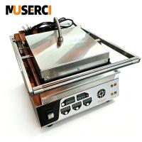 China EG02 Commercial Countertop Electric Griddle with Auto Clamshell for sale