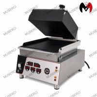 China Commercial Flat Top  Electric Griddle 380V 6000W 14mm Thick Griddle Plate 50‑300℃  with Timer  for Restaurant Kitchen CE Certified for sale
