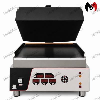 China Commercial Flat Top  Electric Griddle 380V hick Griddle Plate 50‑300℃  with Timer  for Restaurant Fast Food CE for sale