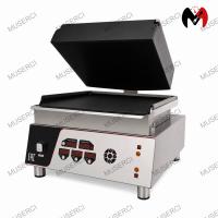 China Commercial Flat Top  Electric Griddle 380V hick Griddle Plate 50‑300℃  with Timer  for Restaurant Fast Food CE for sale