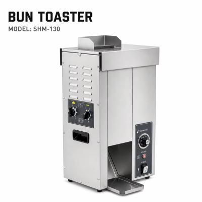 China Commercial Vertical Hamburger Machine 700 Sets Per Hour Stainless Steel 1200W High Output Burger Bun Toaster for Fast Food StoresCommercial Grade  CE for sale