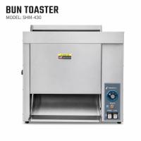 China Vertical Stainless Steel Commercial Bun Toaster 220-240V Quick Batch Baking For Hamburger Bread Preparation for sale