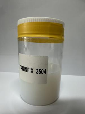 China TANINFIX 3504 Brightener Water Based Polyurethane 16% Content Anionic Leather Top Coating for sale