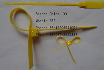 China Disposable plastic seals for sale