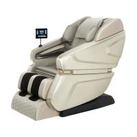 China Hands Waist Body 4D Massage Chair Recliner ROHS ISO9001  135cm SL Track for sale