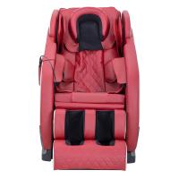 China 4D Real Relax Full Body Massage Chairs  Woven SAA Recliner ROHS With Straight Rail for sale