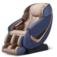 China 4cm Adjustable Gray Massage Recliner 45 Deg Heating Chair With Head Massage Rohs for sale