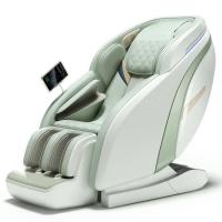 China Elastic 4D Home Theater Massage Chairs SAA Sl Track 15cm Adjustable for sale