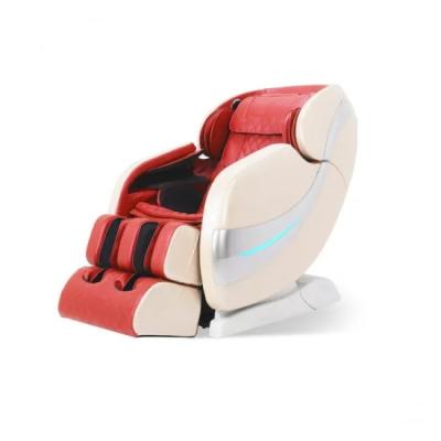 China 180deg Leather Reclining Massage Chair With Heat EMS Bluetooth Hifi for sale