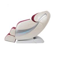 China 180deg Leather Reclining Massage Chair With Heat EMS Bluetooth Hifi for sale
