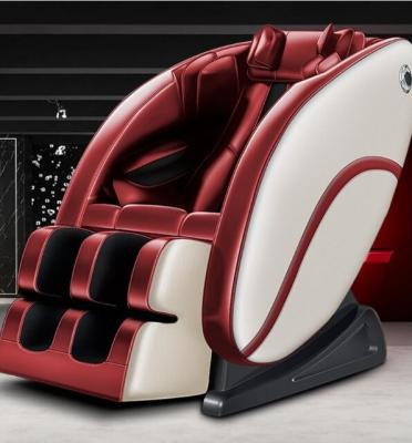 China Full Body Leather Recliner Massage Chairs Shiatsu Beating ROHS Zero Gravity Bionic for sale