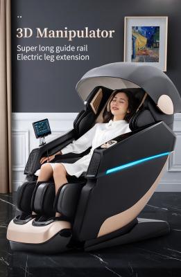China 3d Zero G Leather Recliner Massage Chairs FCC ROHS Airbags for sale