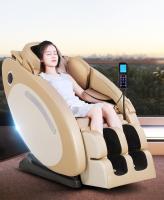 China Calves Heating  Relax Massage Chairs 11cm 4d L Track Massage Chair Space Capsule for sale