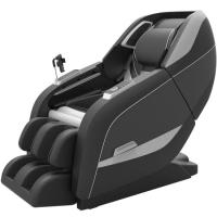 China 4D 125cm Long L Track Massage Chair With Automatic Extendable Legrest for sale