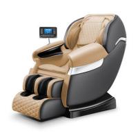 China Full Body Massage Chair Wireless Remote Control PU Leather Multi-Point Massage for sale