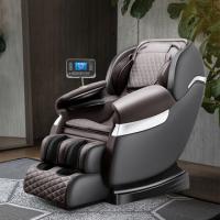 China Full Body Massage Chair Wireless Remote Control PU Leather Multi-Point Massage for sale