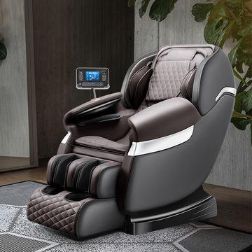 China Full Body Massage Chair Wireless Remote Control PU Leather Multi-Point Massage for sale