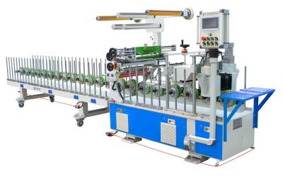 China Hot Melt Profile Wrapping Machine For Veneer And Decorative Paint Paper PUR450 for sale