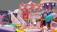 China Cozy Commercial Play Area Equipment Kid Safe Colorful Indoor Playground Equipment For Home for sale