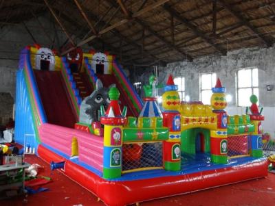 China 500kg Slide Inflatable Bouncy Castle Inflatable Slide Commercial Slide for sale