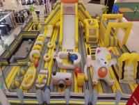 China Commercial Playground Equipment Children' Inflatable Castle Fantasy Castle Series for sale