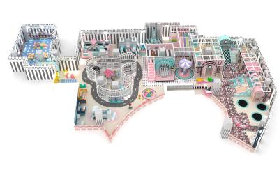 China Customized New Design High Quality Multi-Functional Commercial Kids Zone Indoor Playground Equipment for sale
