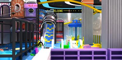 China Children's Indoor Soft Amusement Playground Customized Indoor Playground for Encouraging Creativity and Social Skills for sale