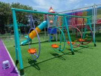 China Exciting Special Design New Kids Swing Chair Rides Play Games Amusement For Sale for sale