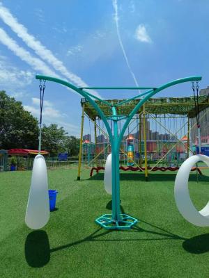 China Indoor Outdoor Engaging Playground Devices Interactive Light Moon Swing Features For Engaging Playtime for sale