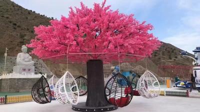China High Durability Interactive Blossom Tree Swing Playground Equipment for sale