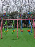 China Various Colors Children Swing Rides Interactive Playground Equipment for sale