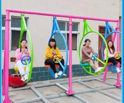 China Children Swing Rides Interactive Playground Equipment Inclusive Design With 24/7 Customer Support And Technical Assistance for sale