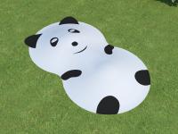 China Panda Jumping Cloud Inflatable Trampoline for Indoor Playgrounds for sale