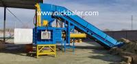 China Wood Shavings baling machine Straw Hay Corn Silage baler Straw Rice Husk Sawdust compactor for sale