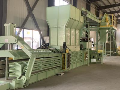 China horizontal baler waste paper plastic baling compressor machine OCC baling machine for sale