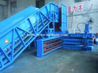 China Hydraulic cardboard box baling press scrap paper baler hydraulic horizontal scrap paper press machine for sale