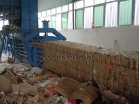 China Hydraulic Baler Equipment paper Baling Press Machine Waste Plastic Film bagging Baler for sale