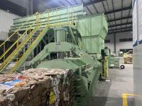 China waste paper packaging machine waste Cardboard Paper Press Machine cardboard compactor baler machinery for sale