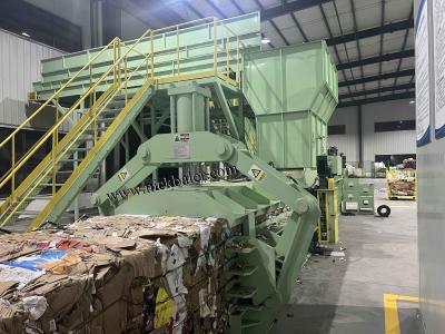 China waste paper packaging machine waste Cardboard Paper Press Machine cardboard compactor baler machinery for sale