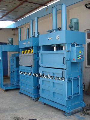 China Factory price fast shipping compactor waste paper plastic automatic hydraulic vertical  baler machine for sale