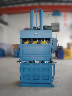 China CE Certified Waste paper pulp/cardboard carton packaging strapping baler scrap paper Vertical Press Balers for sale