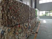 China Municipal garbage baler machine household waste recycling compactor MSW baling machine for sale