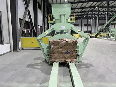 China 1000kg Occ Paper Baler Machine for sale