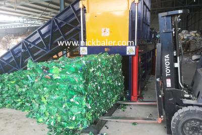China NKW160BD Hydraulic Semi-Automatic Waste Paper Baler for sale