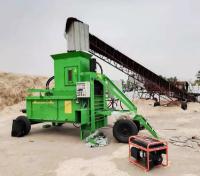China Rice Husk Baling Press machine by NIck Baler Company for sale