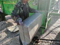 China Rice Husk Baling Press machine,Rice husk Bagging Machine for sale