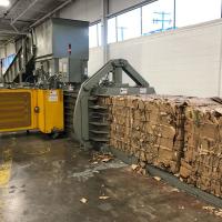 China waste paper baler,scrap kraft paper baling press,scrap kraft paper briquetting press for sale
