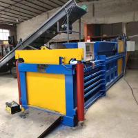 China waste paper baler,recycling paper bales press banding machine,recycling paper banding machine for sale