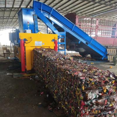 China horizontal semi-automatic hydraulic for baling press horizontal semi-automatic hydraulic for sale semi-automatic baler m for sale